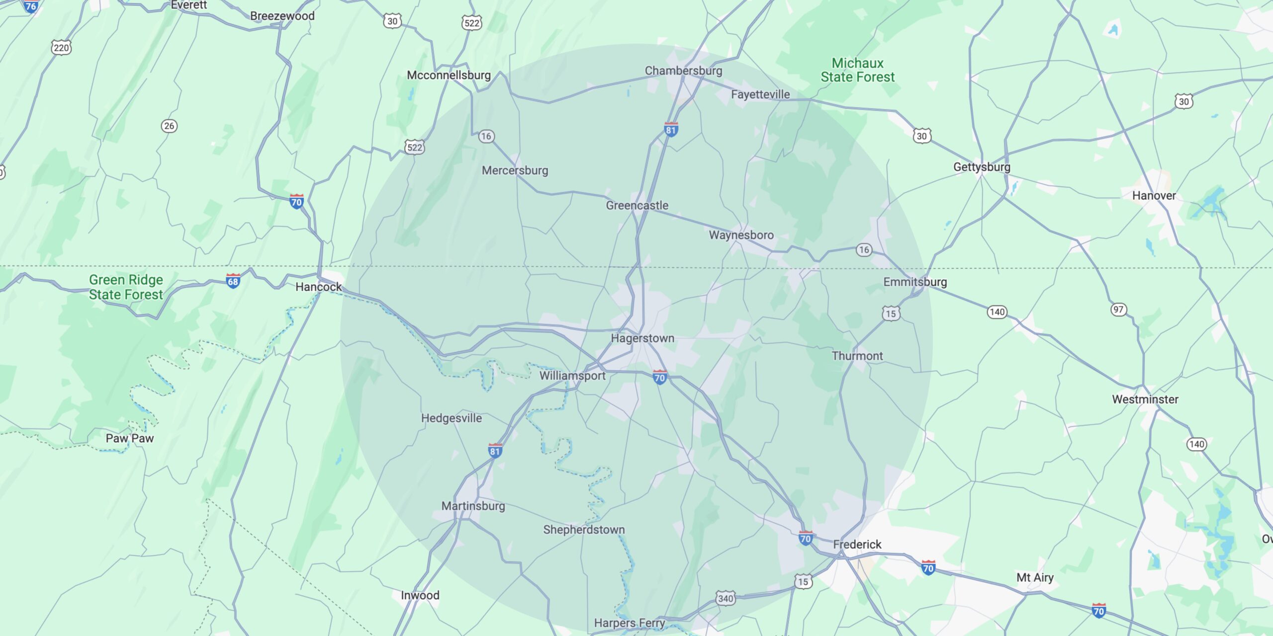 Service Areas - Nipe Electrical Services